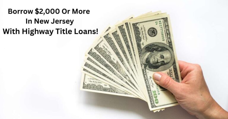 Car Title Loans In New Jersey With Fast Approval